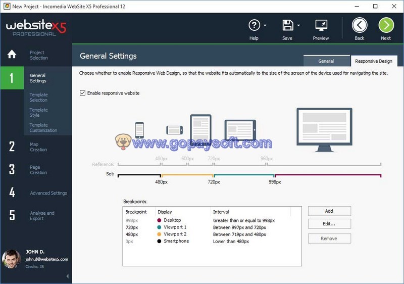 Incomedia WebSite X5 Professional 14.0.6.2 | GoPaySoft 与您共同关注最新软件资讯