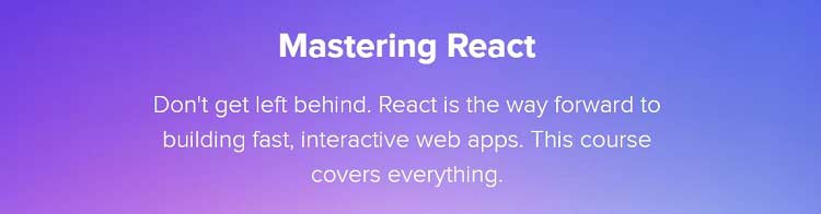 Code with Mosh – Mastering React 视频教程 | GoPaySoft 与您共同关注最新软件资讯