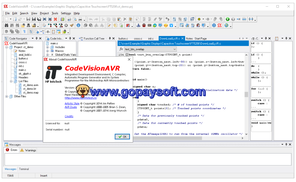 开发设计CodeVisionAVR Advanced 3.40破解版 | GoPaySoft 与您共同关注最新软件资讯