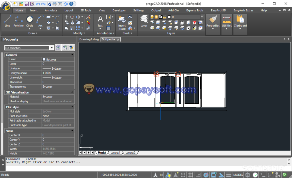 progeCAD 2019 Professional 19.0.4.8 x86 / 19.0.4.7 x64 | GoPaySoft 与您共同关注最新软件资讯